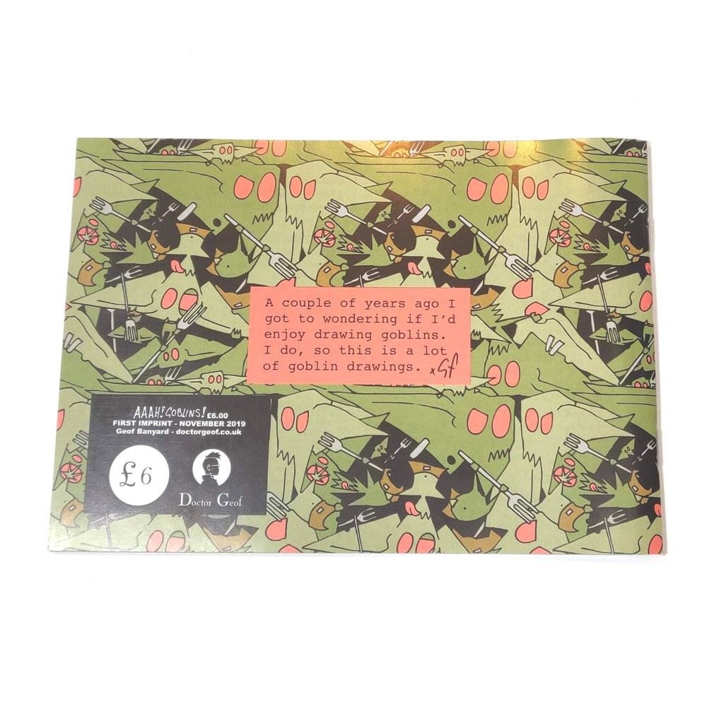 AAAH! GOBLINS! Illustrated booklet – Doctor Geof